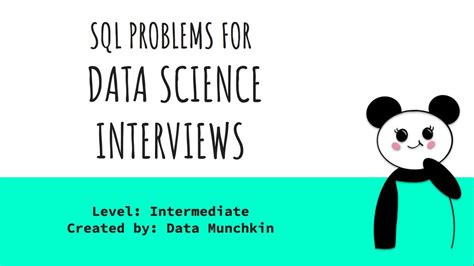 Sql Interview Questions Sql Screening Questions Sql Practice Data Munchkin Part 1 Of 2