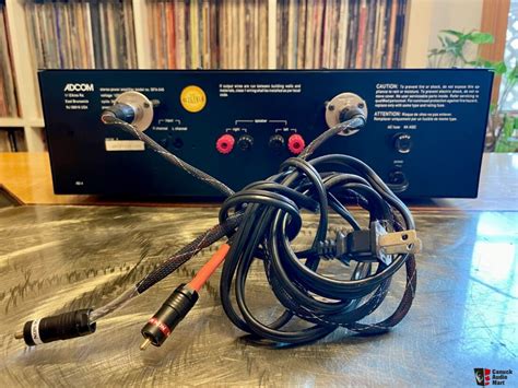 Adcom Gfa 545 Power Amplifier Photo 4909818 Canuck Audio Mart