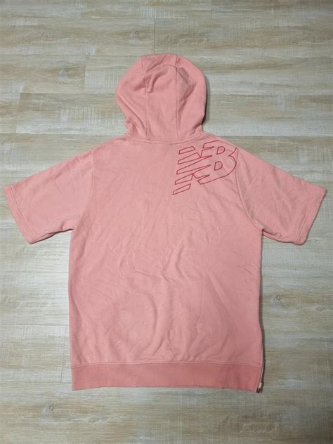 뉴발란스 스웻 반팔 후드티 100 L 헬로마켓