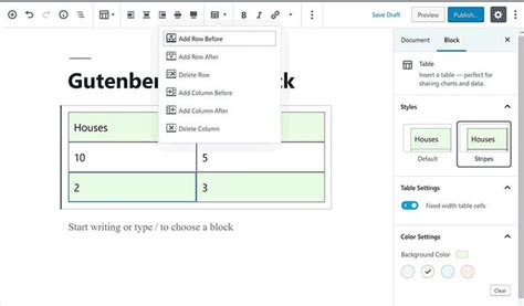 Comment Insérer Facilement Un Tableau Dans Wordpress
