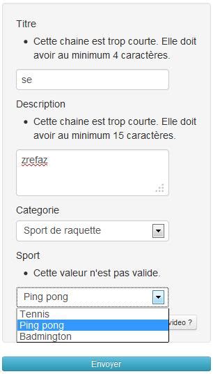 Symfony2 Formulaire Dynamique Doc Symfony Par Esmedo Openclassrooms