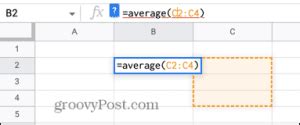 How To Fix A Formula Parse Error In Google Sheets
