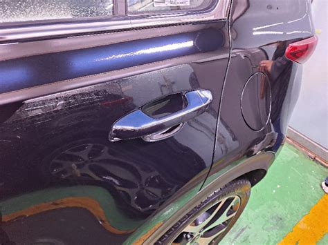 스포티지 유리막코팅 시공