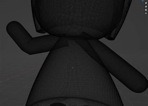 I Am Trying To Apply A Boolean Modifier To Cut Out The Heads Curvature In The Body But Its Not