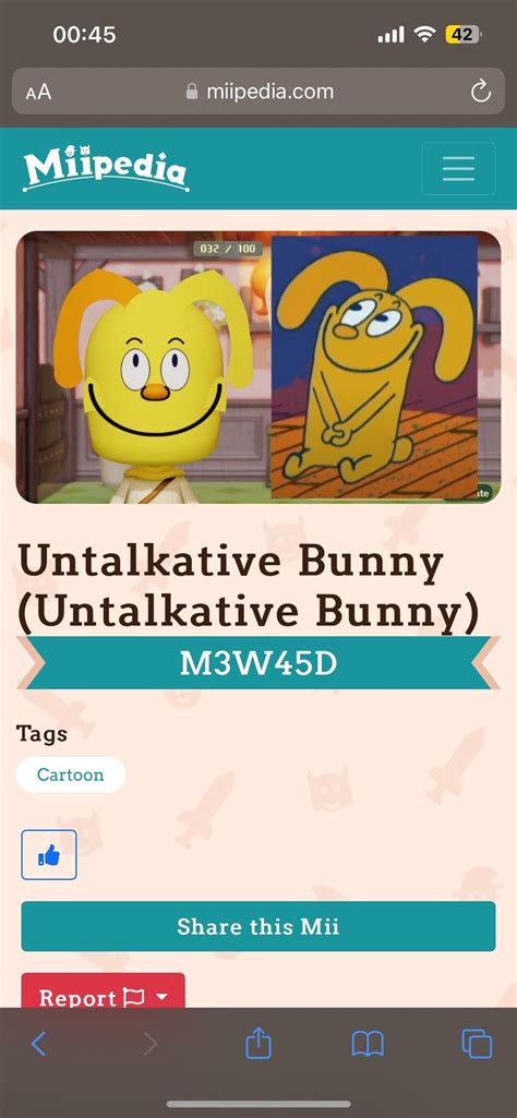 Does Anyone Have These Miis The Code Here Isnt Working Anymore R Miitopia