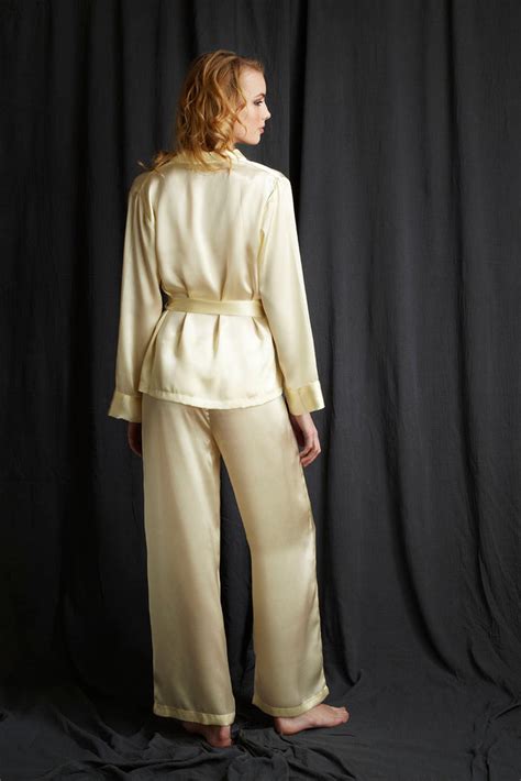 Silk Pjs Made In England Alice And Astrid