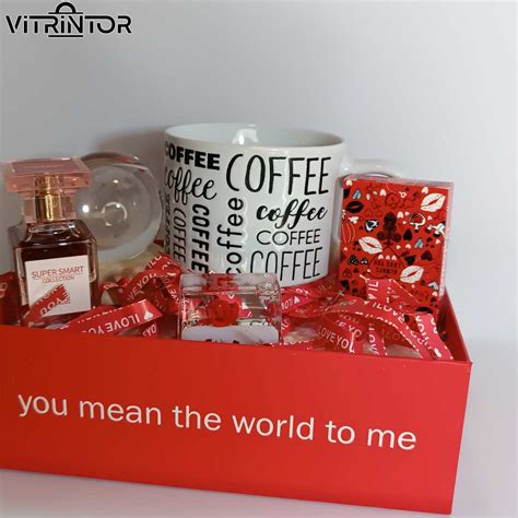 باکس هدیه قرمز ست دخترونه