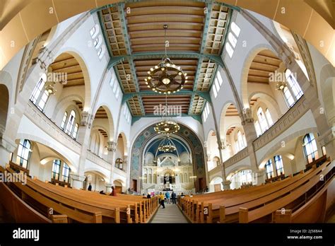 Synagogue Rykestrasse Prenzlauer Berg Pankow Berlin Germany Stock