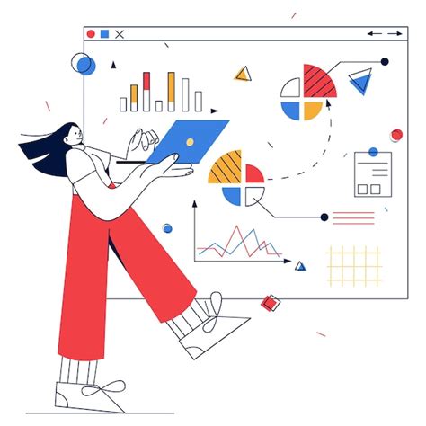 Premium Vector Statistics And Analytics