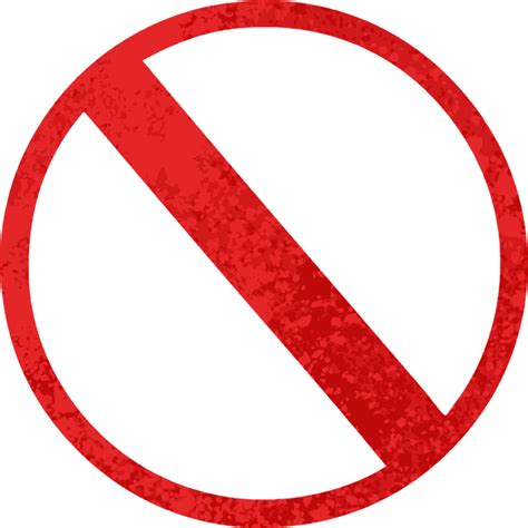 Do Not Symbol Pngs For Free Download
