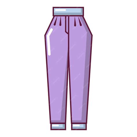 Icono De Pantalón Ilustración De Dibujos Animados De Icono De Vector De