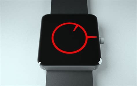 Minimalist Digital Clock On Behance