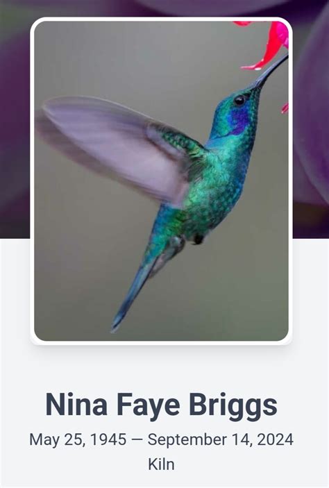 Rotten Nina Faye Briggs Nina Faye Briggs Nana Age 79 Of Kiln