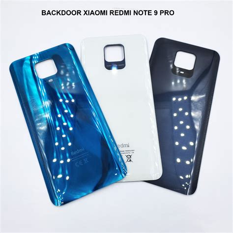 Jual BACKDOOR XIAOMI REDMI NOTE 9 PRO TUTUP BATERAI CASING BELAKANG Shopee Indonesia