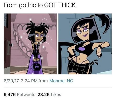 From Gothic To Got Thick Danny Phantom Know Your Meme
