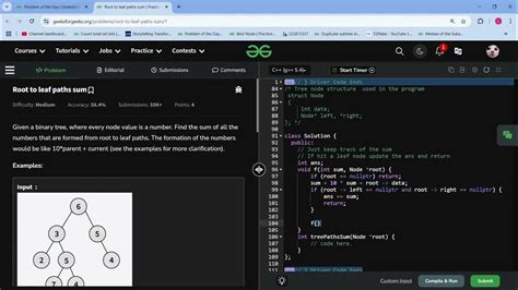 Root To Leaf Paths Sum Potd 4 November 2024 Youtube