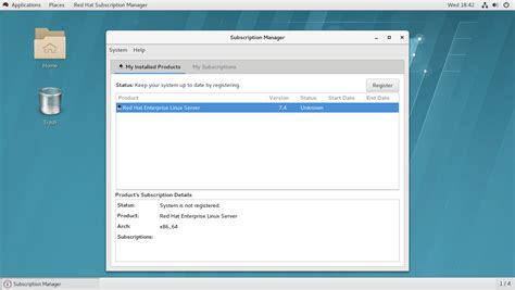 Install Red Hat Enterprise Linux Desktop