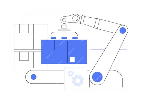 Premium Vector Automated Sortation Systems Abstract Concept Vector Illustration Automated