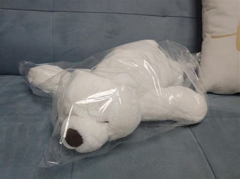 북극곰 모찌쿠션 대형인형 새거 팔아요 세컨웨어 헬로마켓