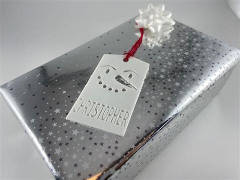 3d printed t tags christmas etsy