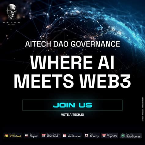 Solidus Ai Tech Ltd On Linkedin 🤔 Havent Joined The Aitech Dao Yet 📣 Inviting Everyone To