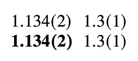 Tables Single Cell Bold With Dcolumn TeX LaTeX Stack Exchange