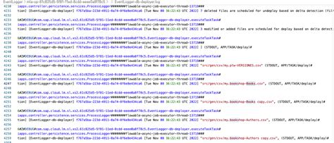 Solved Error Deployment To Container My Hdi Container Fai Sap