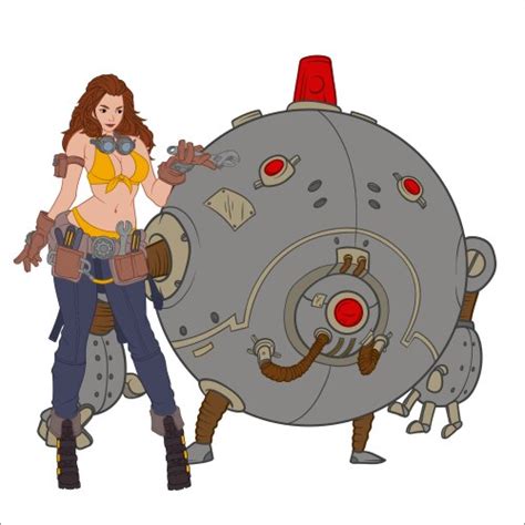 Mechanic Sexy Vector Images Over 160