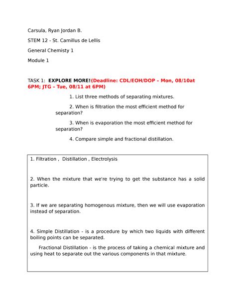 Lecture Notes Docx Carsula Ryan Jordan B Stem 12 St Camillus De Lellis General Chemisty 1