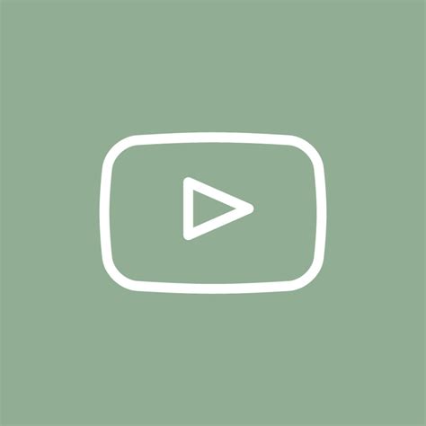 Aesthetic Youtube Logo Green Hd Youtube Logo Wallpapers Peakpx