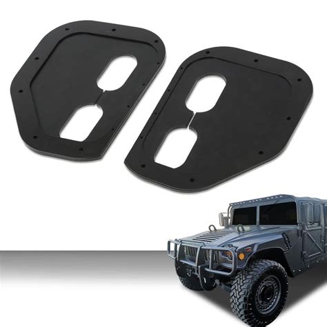 Pit66 Hood Rubber Seal Kit Fit All Hummer H1 Or Military Hmmwv M998