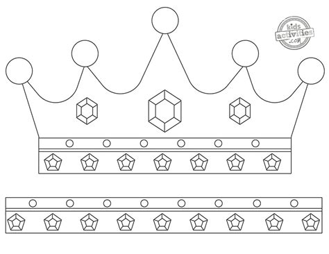 Happy Birthday Crown Template