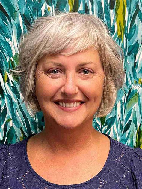 Short Grey Wigs Straight Synthetic Wigs Designed Lace Front Wigs