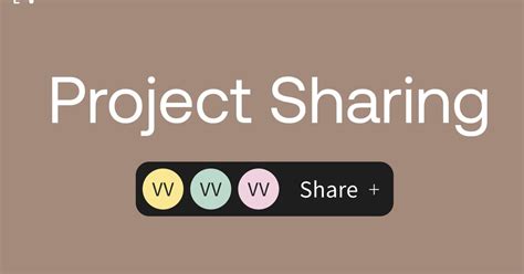 Whats New Project Sharing