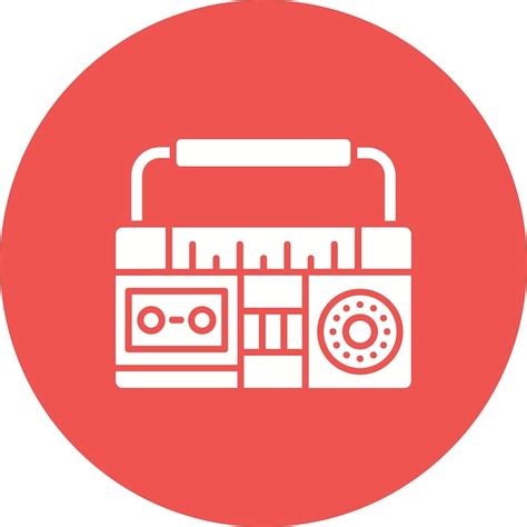 Premium Vector Radio Icon
