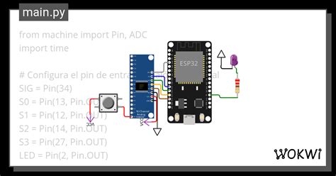 Demultiplexor Prueba Wokwi ESP STM Arduino Simulator