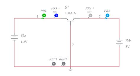 Input Characteristics Common Base Multisim Live