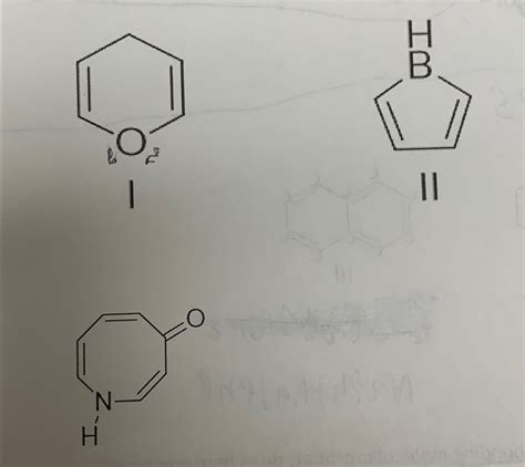 Solved Are Each Aromatic Antiaromatic Or Non Aromatic And
