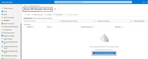azure active directory creación y configuración de un domino