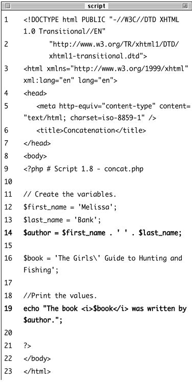 About Strings Php And Mysql For Dynamic Web Sites Visual Quickpro