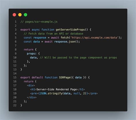 How To Do Server Side Rendering SSR In Next Js DEV Community
