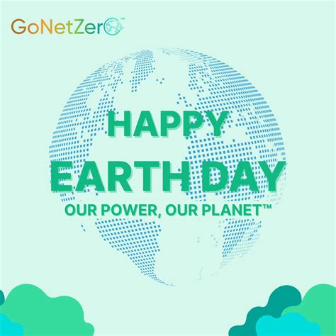 Gonetzero Decarbonisation Netzero Earthday2025 Ourpowerourplanet