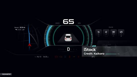 Ev 전기차 자동차 대시 보드 Phev 컨셉 002 차에 대한 스톡 벡터 아트 및 기타 이미지 차 테크놀로지 디자인