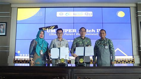 Launching Um Super Batch Ll Rektor Sampaikan Bahwa Usaha Bukan Warisan
