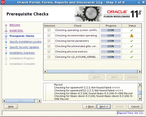 Oracle Fussion Middleware ORASteps
