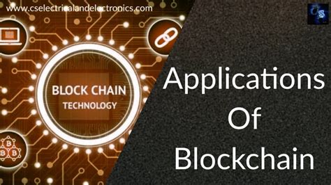 Top 10 Applications Of Blockchain In Different Domains Technology