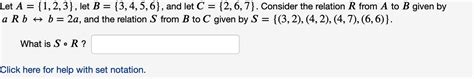 Solved Let A Let B And Let C Chegg Com