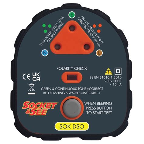 Socket And See Dso Sok True Polarity Tester For Pme Systems