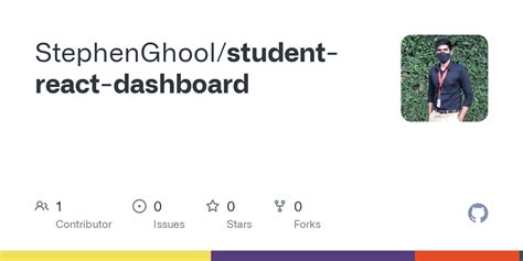 Github Stephenghool Student React Dashboard