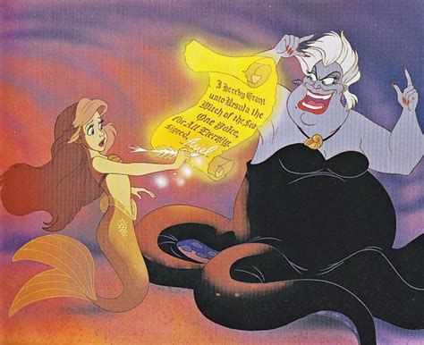 Ariel And Ursula Walt Disney Characters Disney Books Ursula